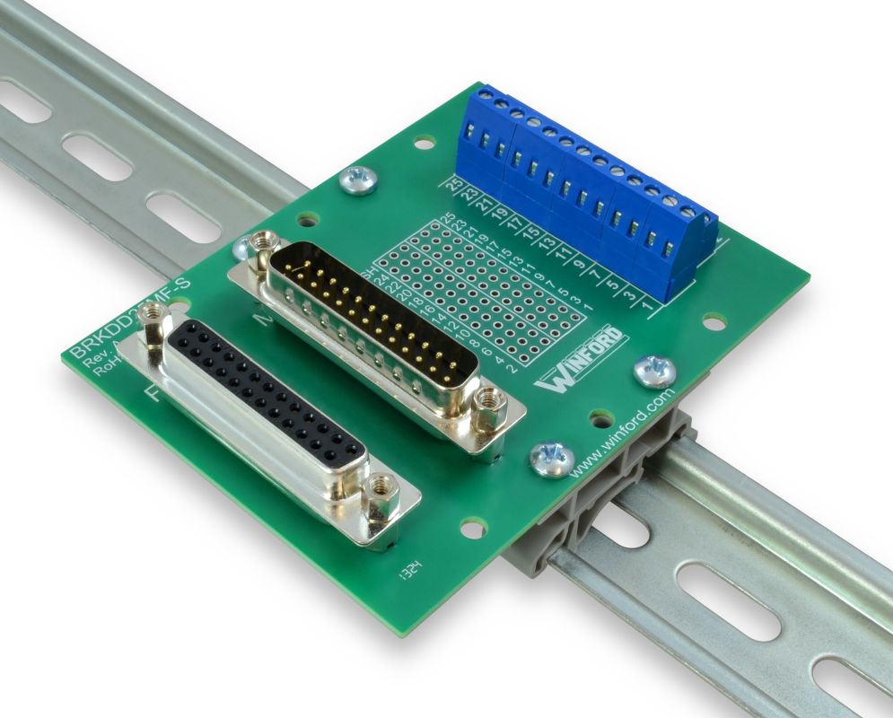 DB25 Compact Dual Breakout Boards - Winford Engineering