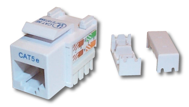 Cat6 RJ45 Network Keystone 110 Punchdown Jacks - Winford Engineering