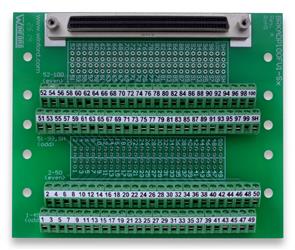 Half-Pitch DSUB 100-Pin Breakout Board with Screw Terminals - Winford ...