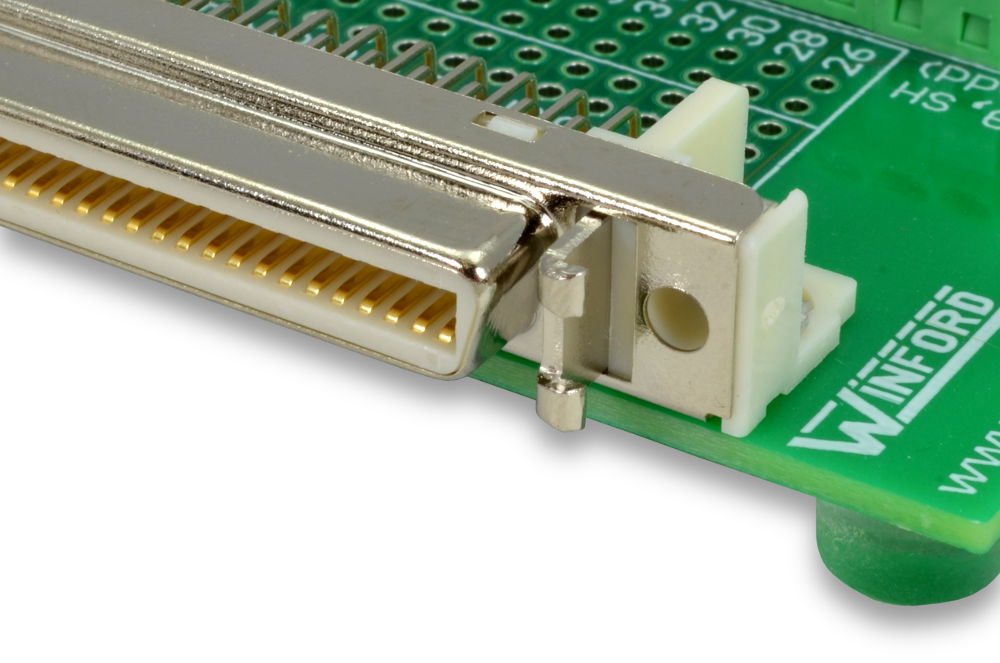 MDR 50-Pin Breakout Board with Screw Terminals - Winford Engineering