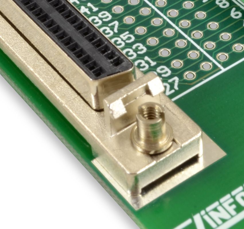 Half-Pitch DSUB 50-Pin Breakout Board with Screw Terminals - Winford ...