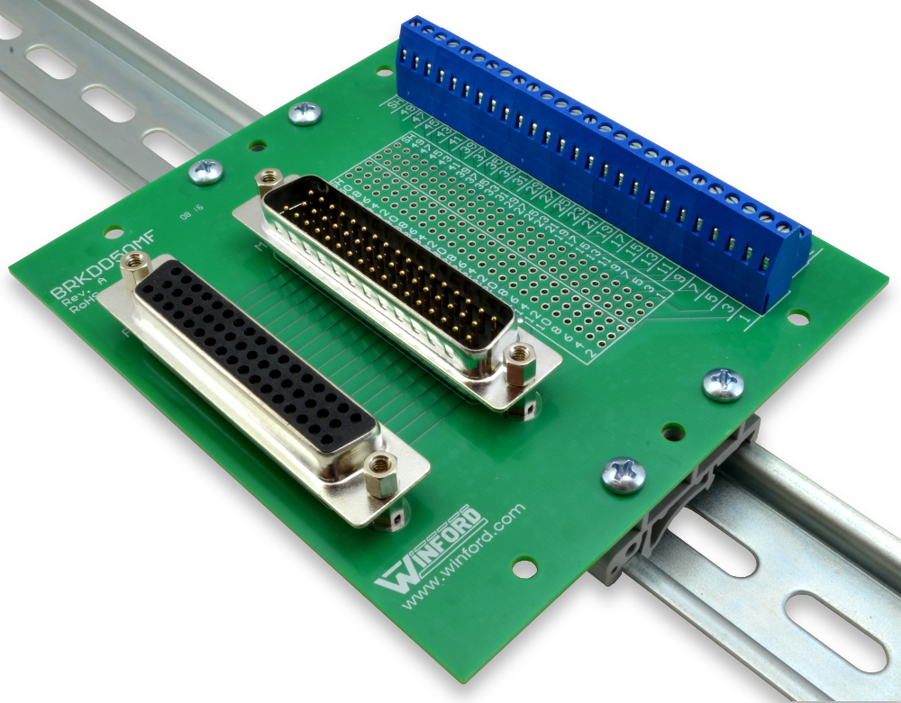 DB50 Dual Breakout Board - Winford Engineering