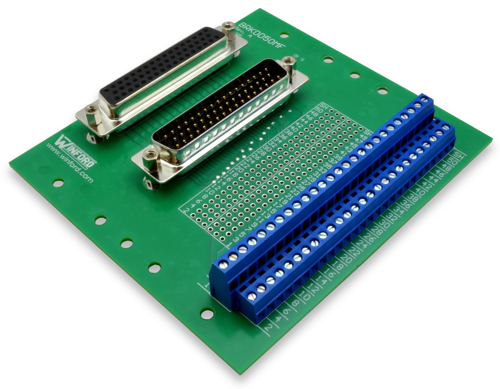DB50 Dual Breakout Board - Winford Engineering