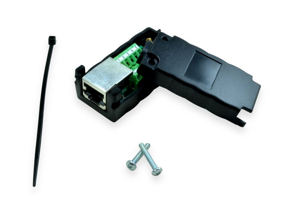 RJ50 10P10C Modular Jack Breakout Board with Case - Winford Engineering