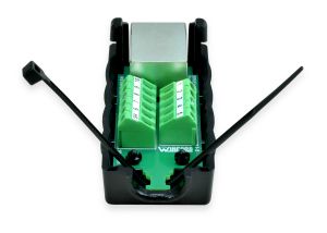 RJ50 10P10C Modular Jack Breakout Board with Case - Winford Engineering
