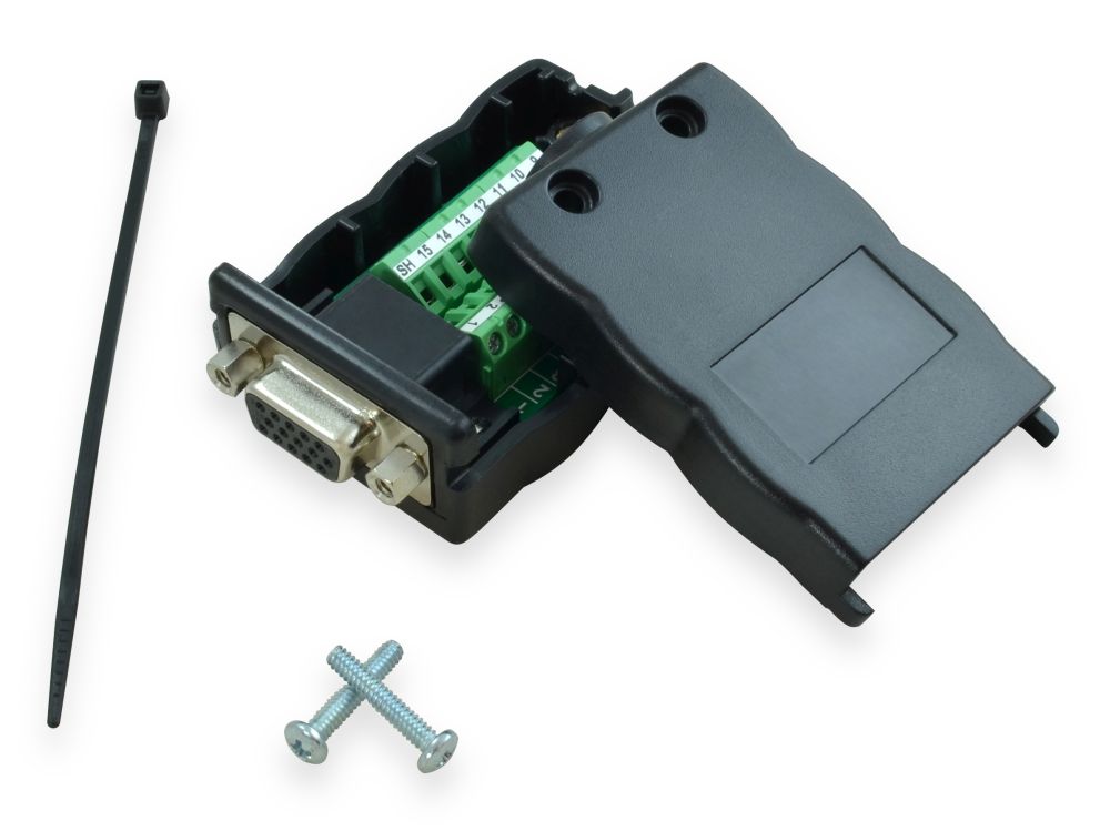 DB15HD Breakout Board with Case - Winford Engineering