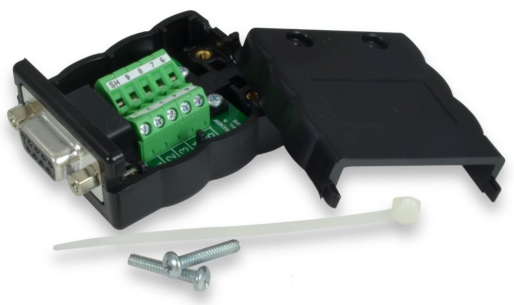 DB-9 Breakout Board with Case - Winford Engineering