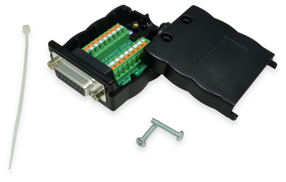 DB15 Breakout Board with Case - Winford Engineering