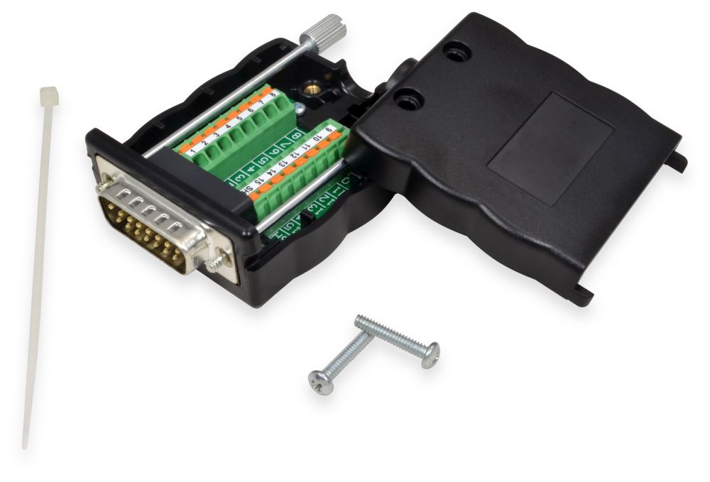 DB15 Breakout Board with Case - Winford Engineering