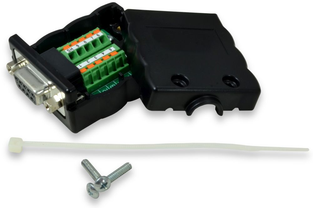 DB-9 Breakout Board with Case - Winford Engineering