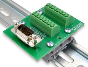 DB15HD Breakout Board with Spring Connection Terminals - Winford ...