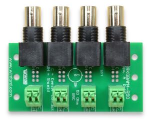 BNC Breakout Board with Spring Connection Terminals - Winford Engineering