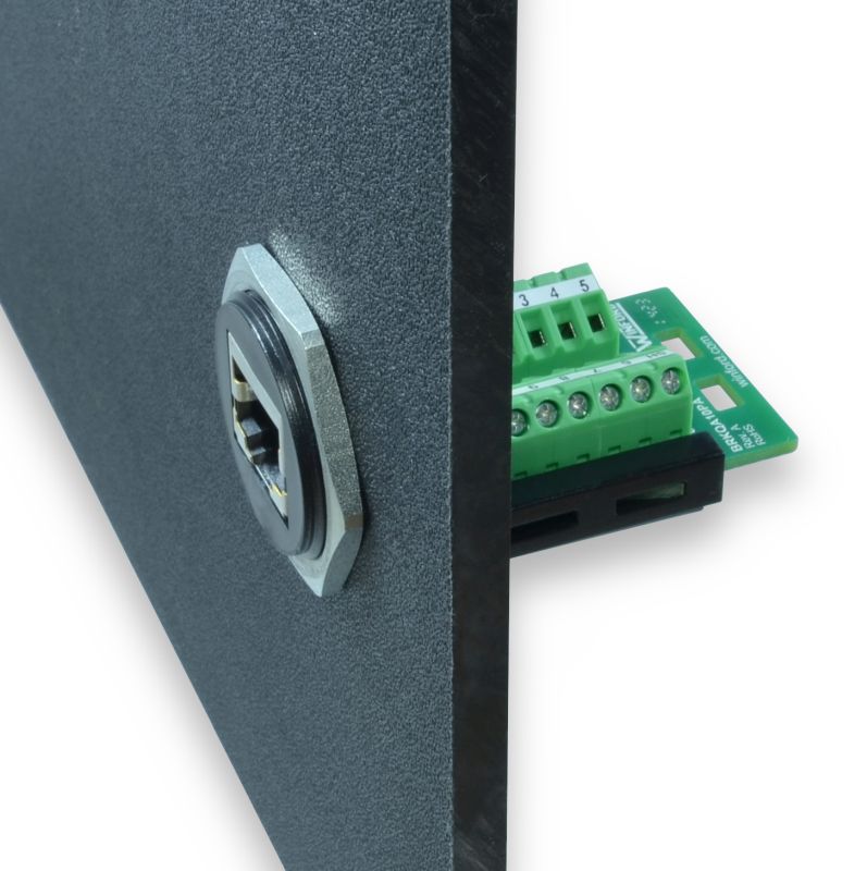 RJ50 10P10C Panel-Mount Breakout Board with Screw Terminals - Winford ...