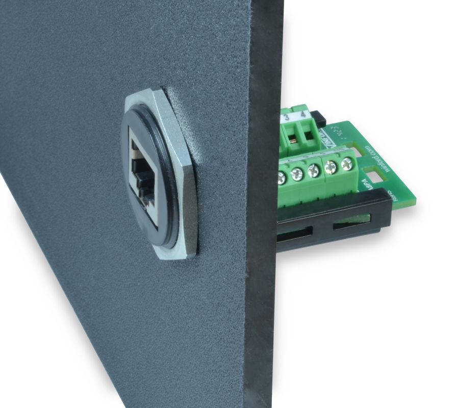 RJ50 10P10C Panel-Mount Breakout Board with Screw Terminals - Winford ...