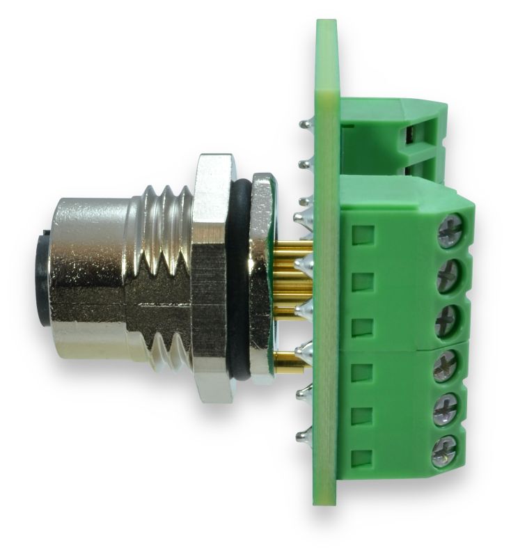 M12 12-Pin Panel Mount Breakout Boards - Winford Engineering