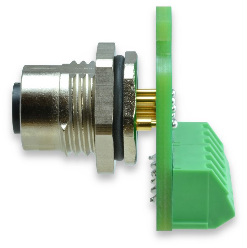 M12 5-Pin Panel Mount Breakout Boards - Winford Engineering