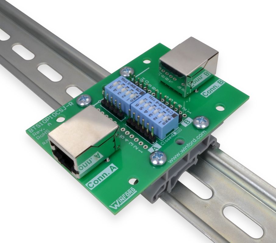Diagnostic Breakout Switch Board: RJ50 (10P10C) Connector - Winford ...