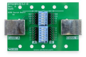 Diagnostic Breakout Switch Board: RJ50 (10P10C) Connector - Winford ...