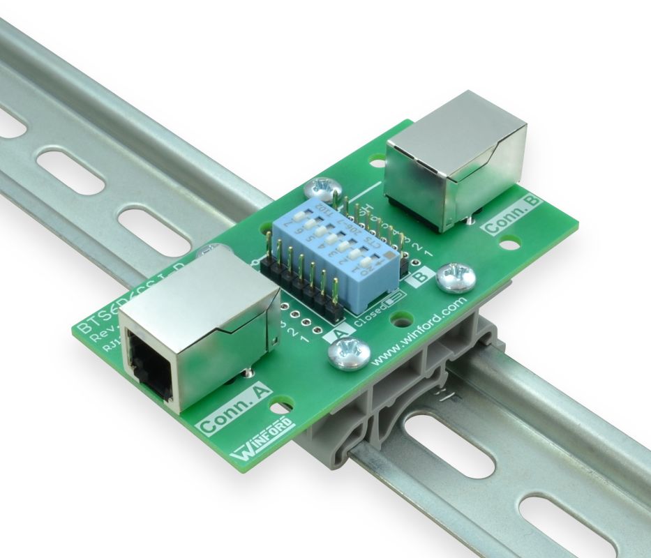 Diagnostic Breakout Board with Switches: RJ11/RJ12 (6P6C) Connector - Winford Engineering