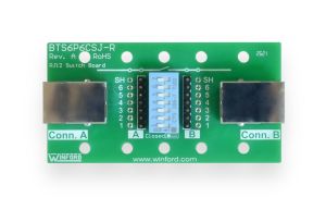 Diagnostic Breakout Board with Switches: RJ11/RJ12 (6P6C) Connector ...