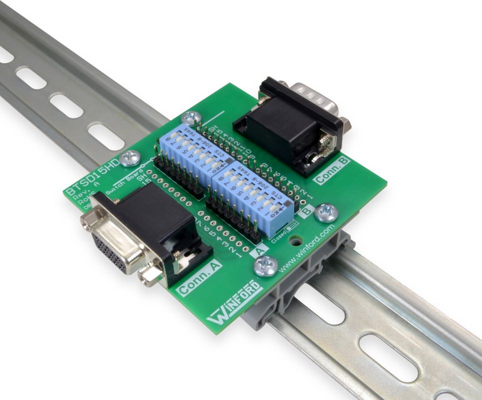 Diagnostic Breakout Board with Switches: DB15HD High-Density Connector ...