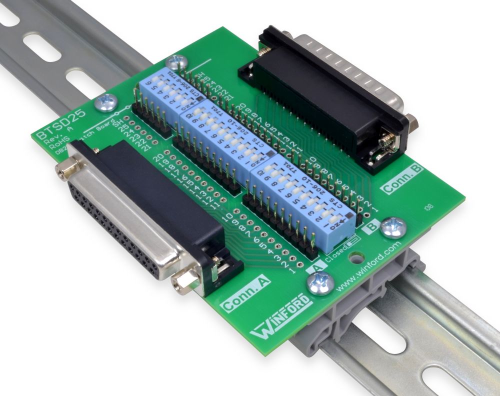 Diagnostic Breakout Board with Switches: DB25 Connector - Winford ...