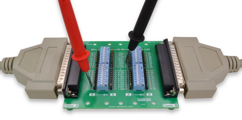 Diagnostic Breakout Board with Switches: DB37 Connector - Winford ...