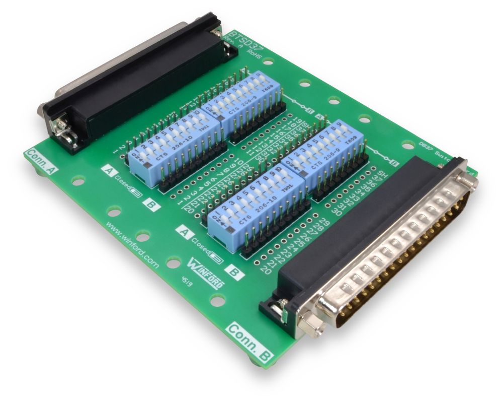 Diagnostic Breakout Board with Switches: DB37 Connector - Winford ...
