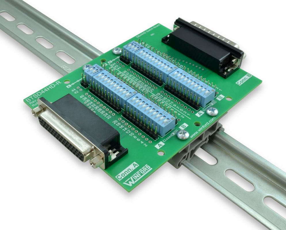 Diagnostic Breakout Board with Switches: DB44HD Connector - Winford ...