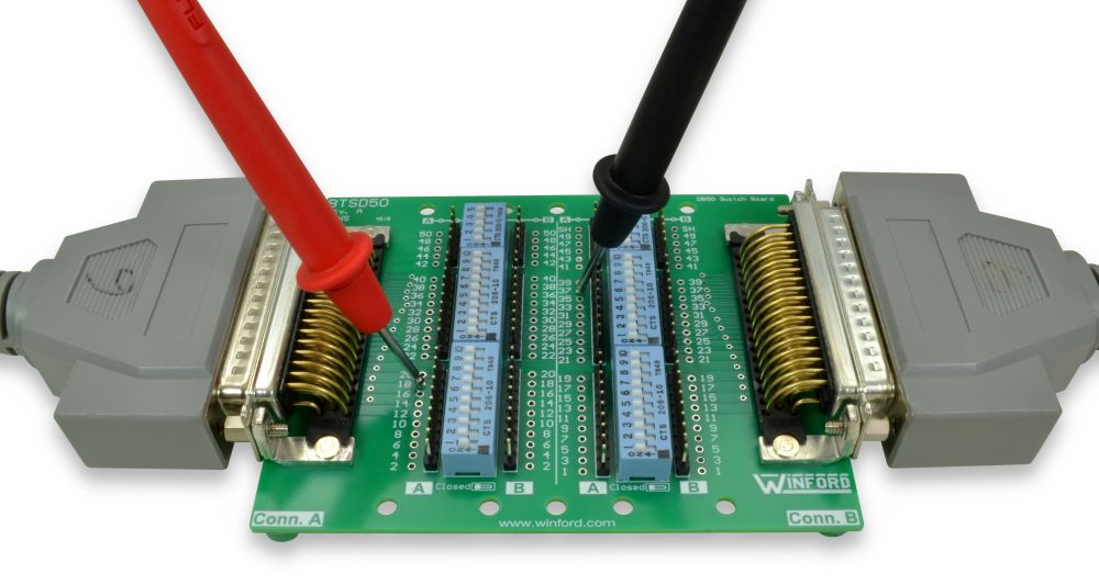 Diagnostic Breakout Board with Switches: DB50 Connector - Winford ...