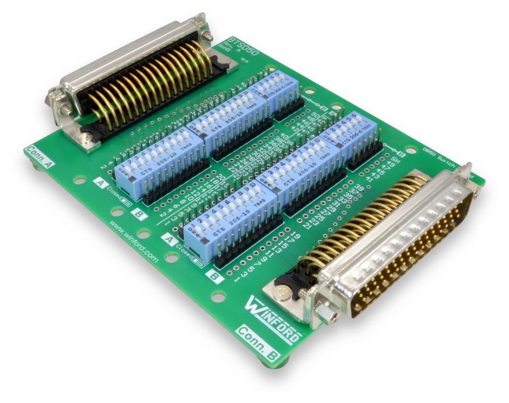 Diagnostic Breakout Board with Switches: DB50 Connector - Winford ...