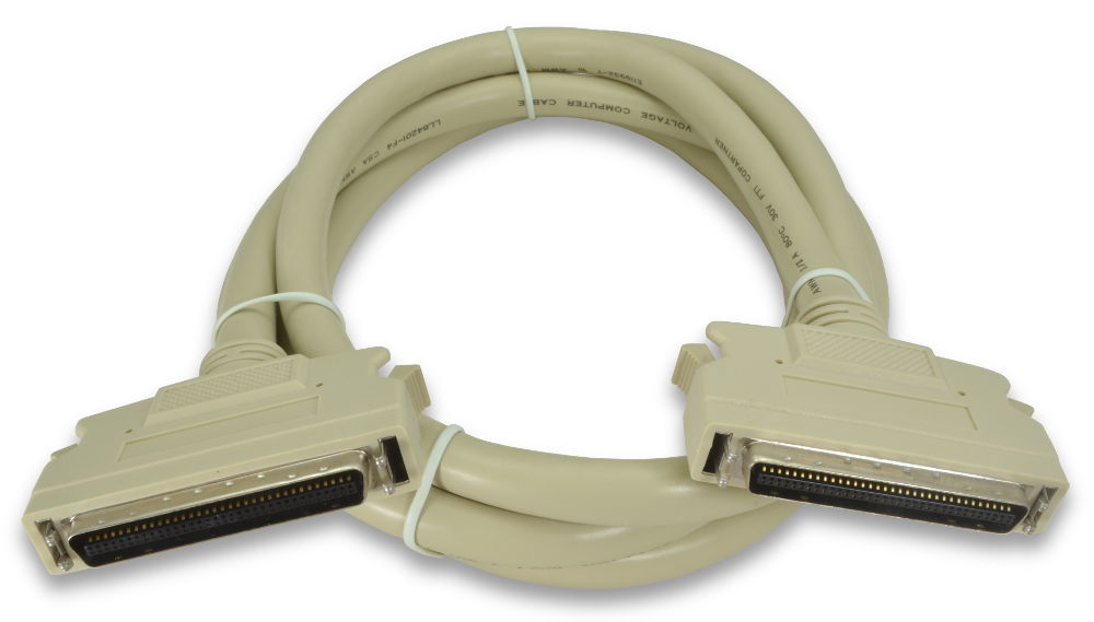MDR (Mini Delta Ribbon) 68-Pin Cables - Winford Engineering