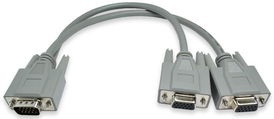 DB15HD High Density Y Splitter Cables - Winford Engineering