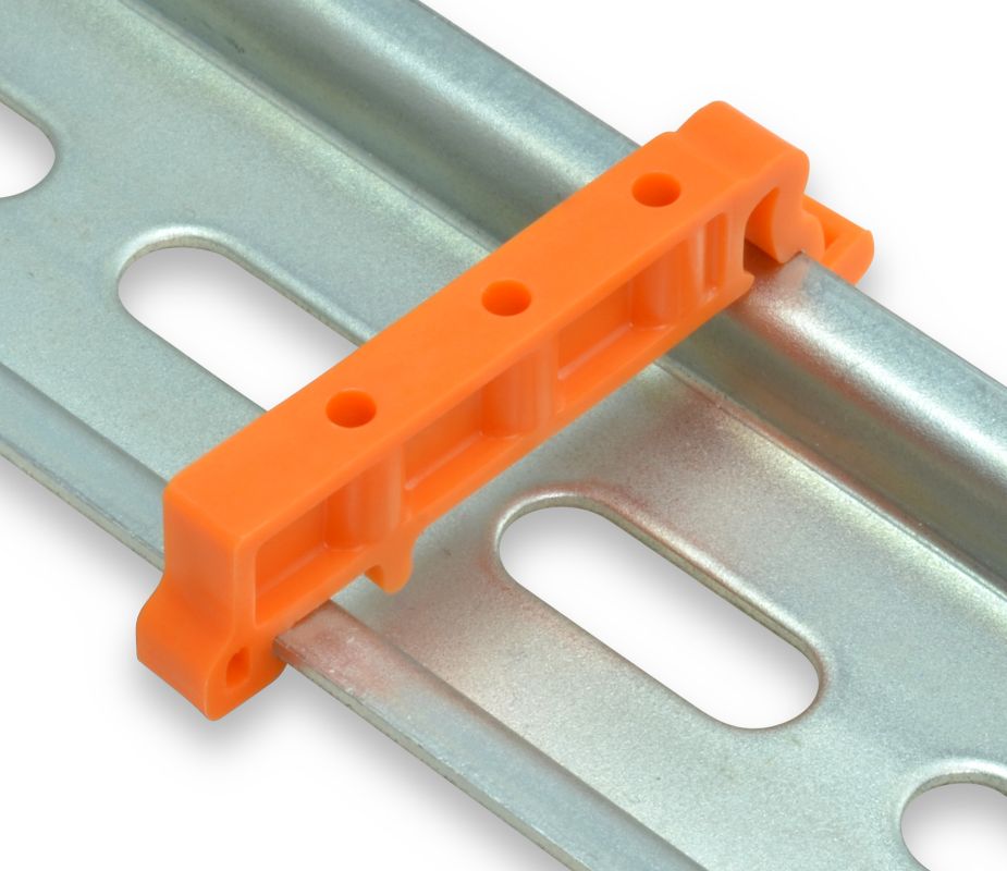 DIN Rail Mounting Clips, 5mm Width, Plastic - Winford Engineering