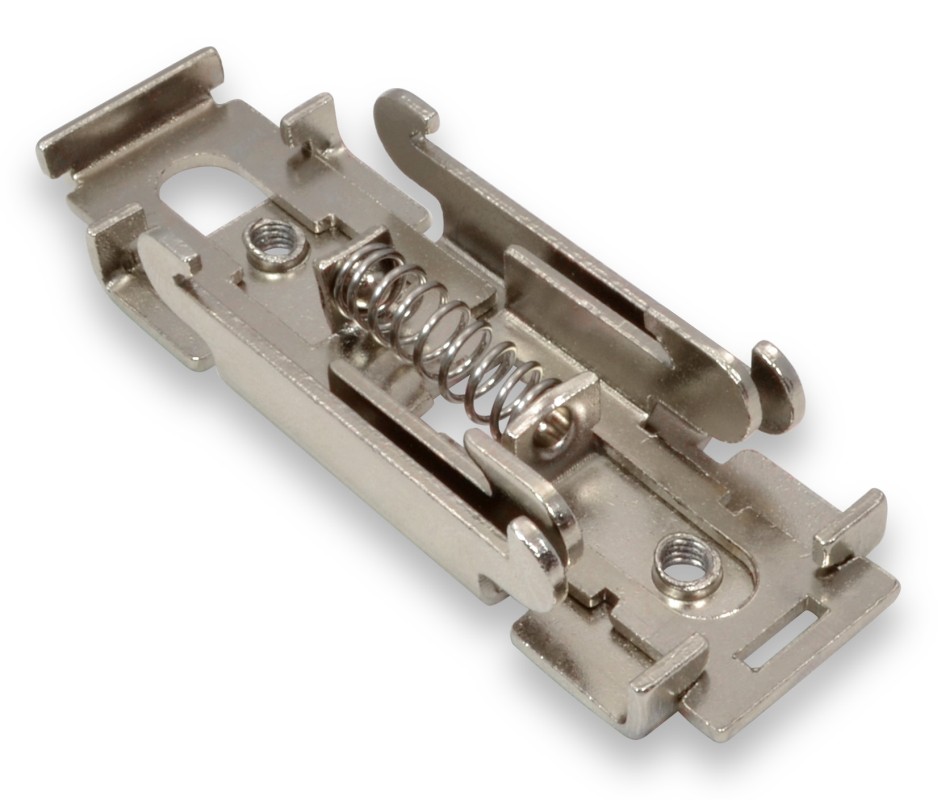 Steel DIN Rail Mounting Clips - Winford Engineering