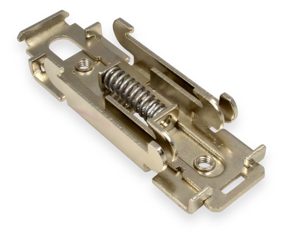 Steel DIN Rail Mounting Clips - Winford Engineering
