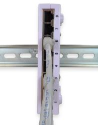 Steel Right Angle DIN Rail Mounting Clips - Winford Engineering