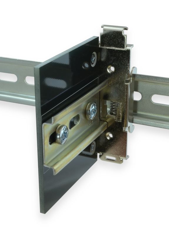 DIN Rail Extender - Right Angle DIN Rail Mounting Plate - 3.0" x 3.5 ...