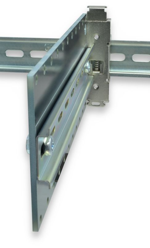 DIN Rail Extender - Right Angle DIN Rail Mounting Plate - 8.0" x 3.5 ...