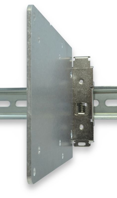 DIN Rail Mounting Plate for VESA Displays & Devices - Winford Engineering