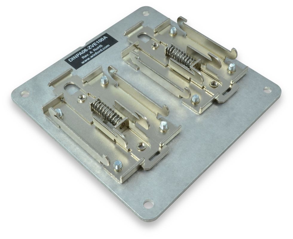 DIN Rail Mounting Plate for VESA Monitors & Devices - Aluminum ...