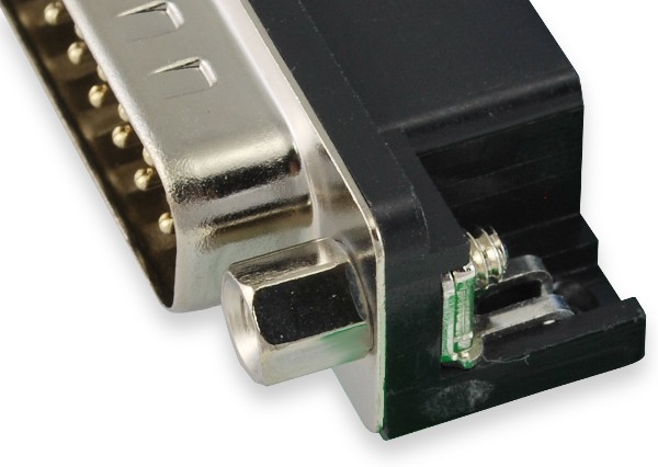DB44HD Slim Breakout Board with Screw Terminals - Winford Engineering