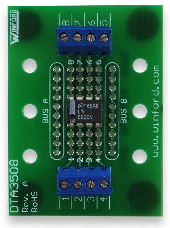 DIP Component to Screw Terminal Adapter Board - Winford Engineering