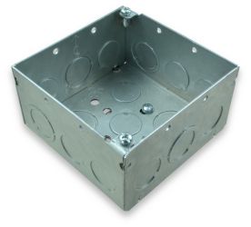 DIN Rail Mounted 4" Square Electrical Box - Winford Engineering