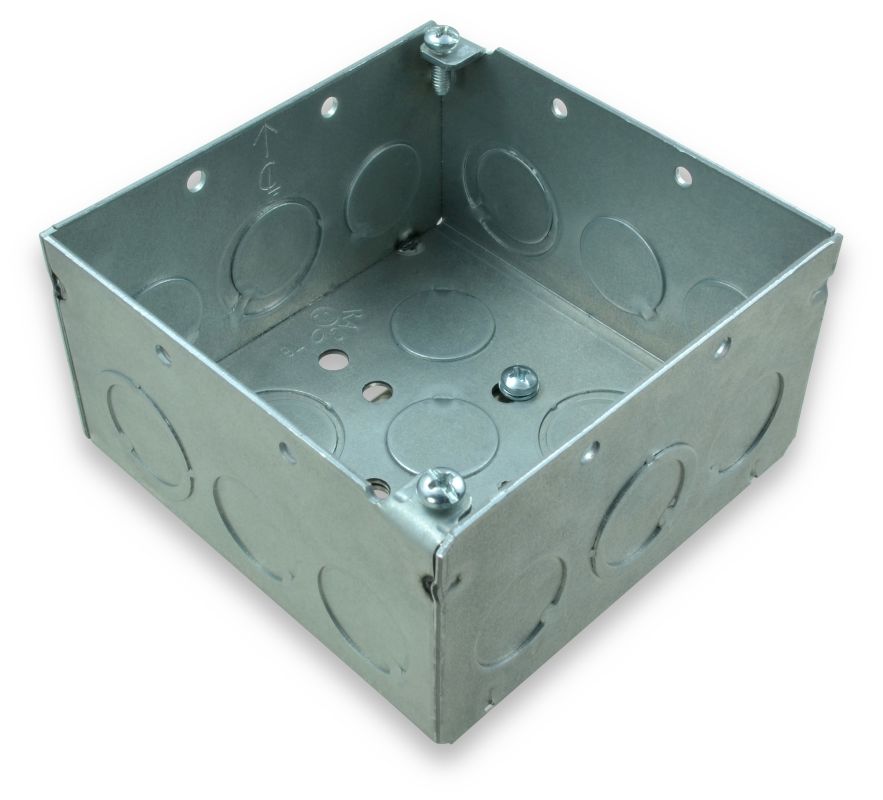 DIN Rail Mounted 4" Square Electrical Box - Winford Engineering