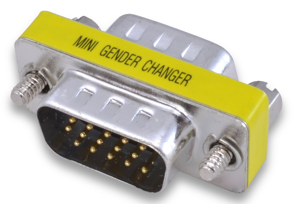 DB15HD Mini Gender Changers - Winford Engineering