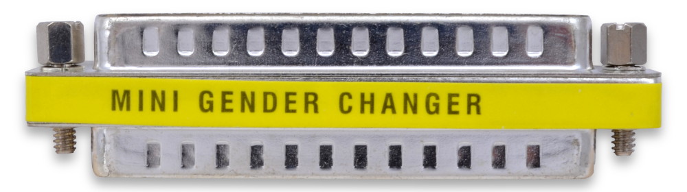 DB37 Mini Gender Changers - Winford Engineering