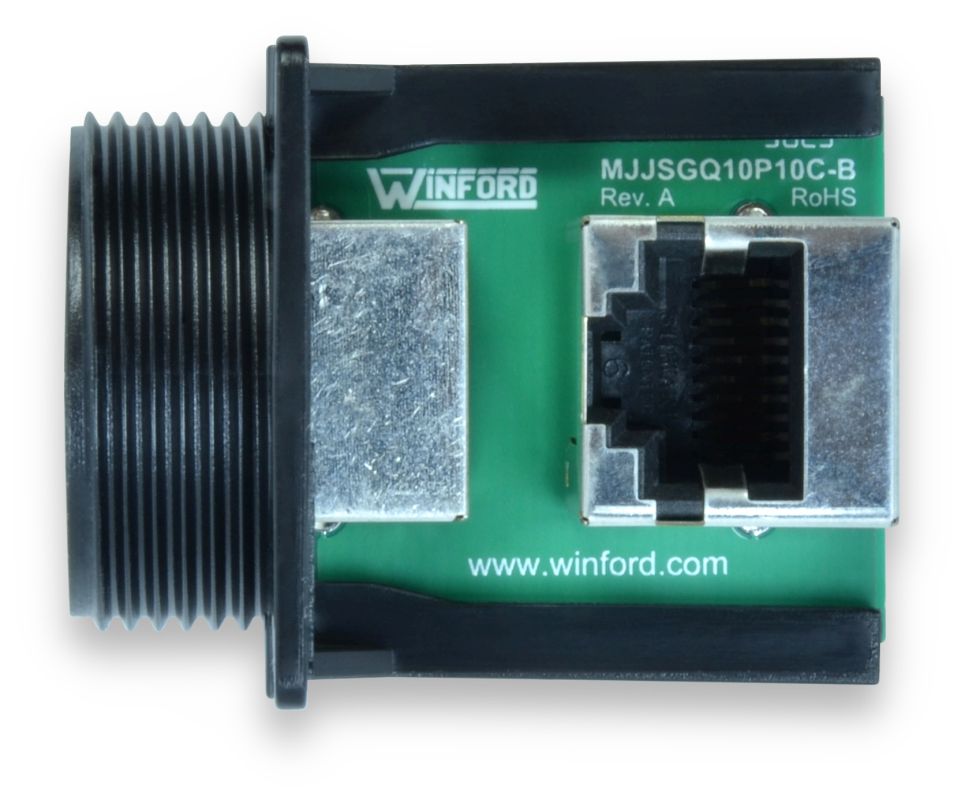 Panel-Mount RJ50 Couplers - Winford Engineering