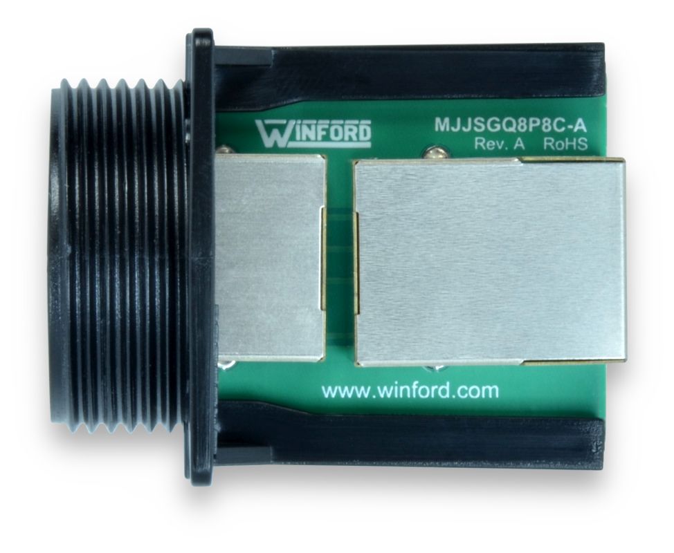 Panel-Mount RJ45 Couplers - Winford Engineering