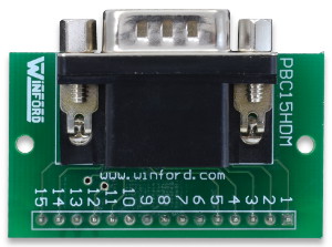 DB15HD Breadboard and Prototype Adapters - Winford Engineering